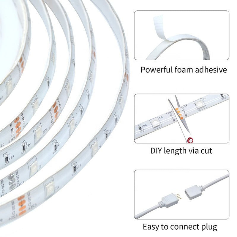 Rainbow Wave ® RGBIC LED Strip — Overrask.no