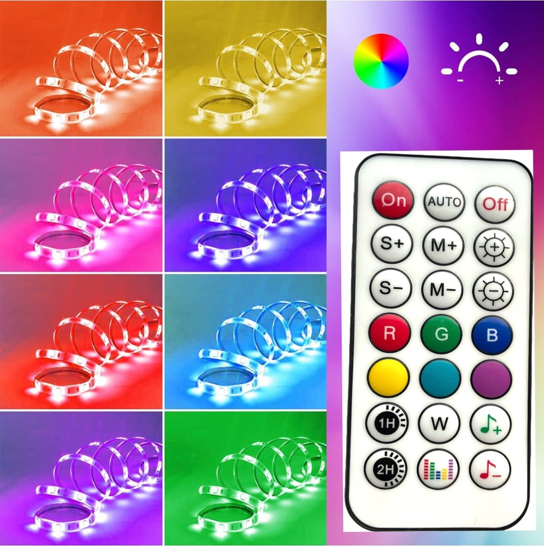 Rainbow Wave ® RGBIC LED Strip — Overrask.no