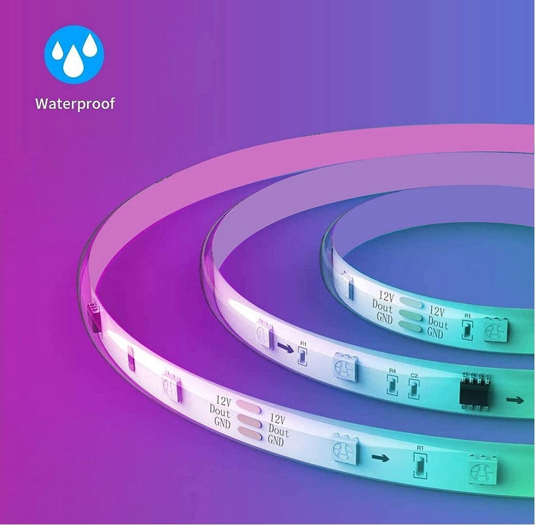 Rainbow Wave ® RGBIC LED Strip — Overrask.no