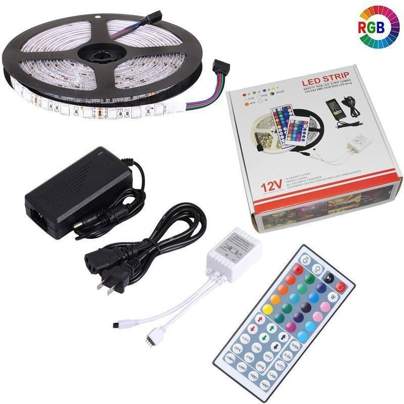 5M - 10 meters Led strips5 - 10 meters RGB LEDlist med fjernkontroll ...