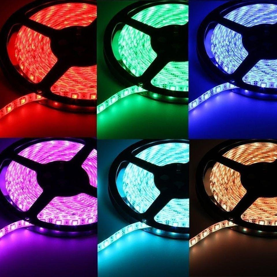 5M - 10 meters Led strips5 - 10 meters RGB LEDlist med fjernkontroll ...